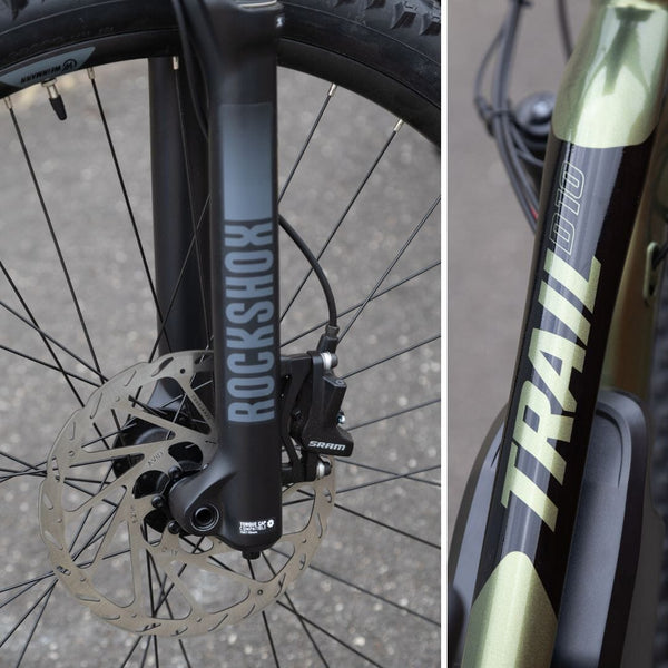 Apollo Trail dually 1000w Bafang Custom Built Electric Bike with Throt