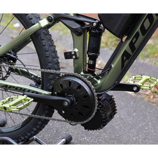 Apollo Trail dually 1000w Bafang Custom Built Electric Bike with Throt