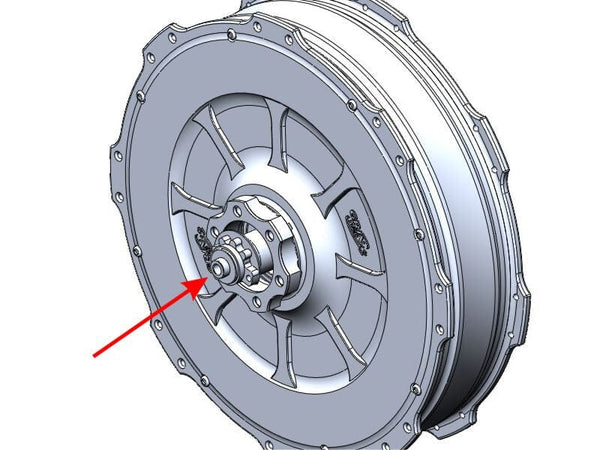 Grin V3 Rear Quick Release Axle Adapters (135mm)
