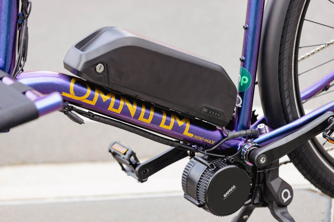Omnium Electric Cargo Mini-Max V3 with 750W Bafang Mid-Drive Motor ...